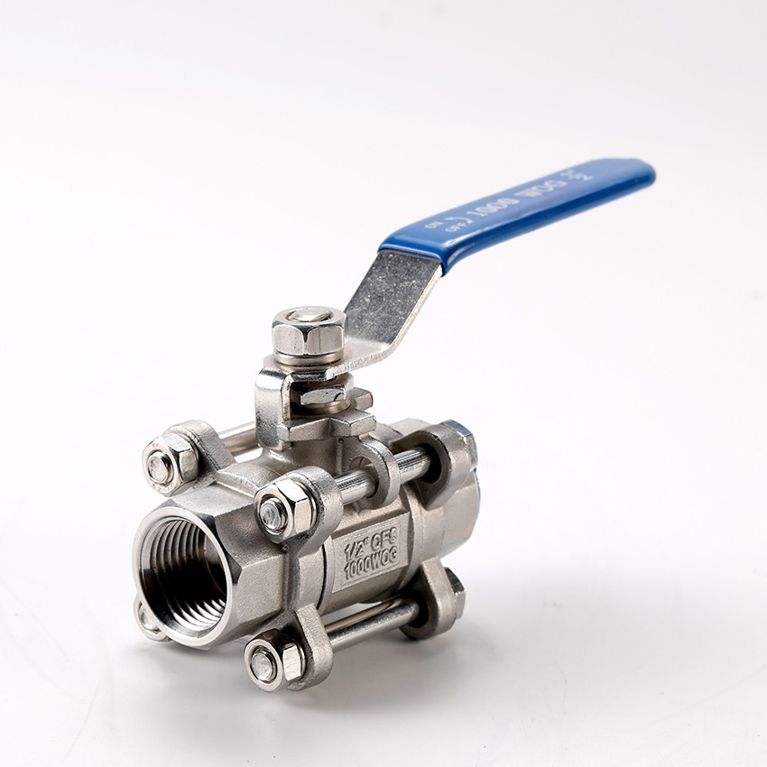 3-pcs Threaded Ball Valve - Buy 3-pcs Threaded Ball Valve Product on ...